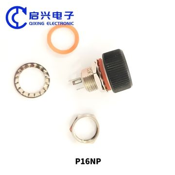 Quality P16 P16NP Single Turn Knob Potentiometer WI1609 Cermet 1W 10% Trimmer Potentiome for sale