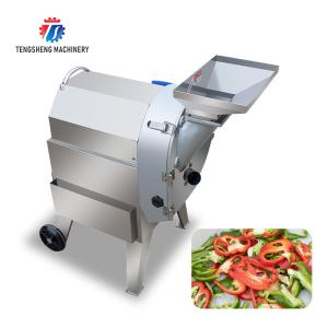 Quality 1.5KW 220/380V Industrial Stainless Steel Potato Slicer Machine TS-Q112A for sale