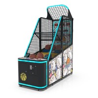 Quality Interactive Coins Operated Basketball Pro Arcade Game Indoor Sports 80W for sale