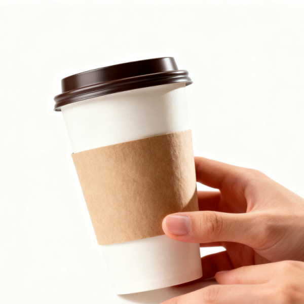 Quality Eco-friendly water-based coating custom logo disposable double-layer coffee for sale