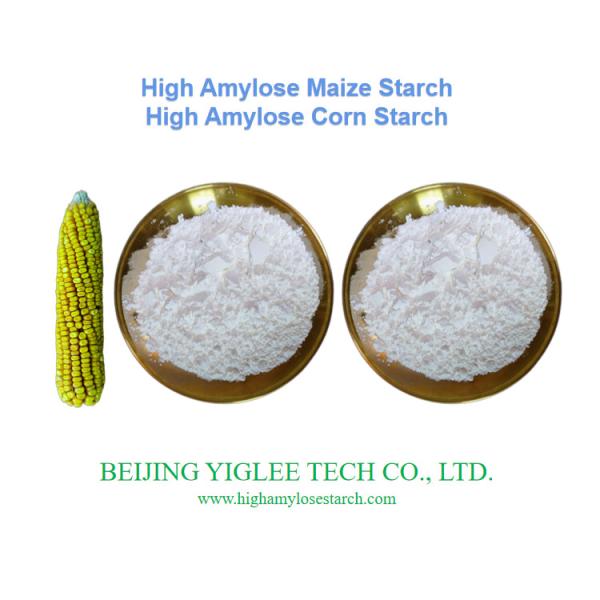 Quality BEIJING YIGLEE TECH High Amylose Maize Starch Prebiotics High Amylose Maize Resistant Starch HAMS Non GMO Low GI RS2 for sale