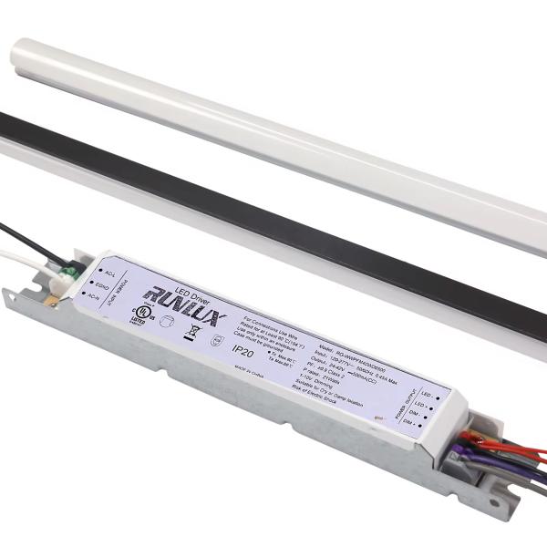 Quality Energy Saving Dimming LED Magnetic 5CCT 3P Selectable Quick installation Linear for sale