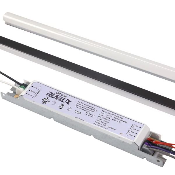 Quality Energy Saving Dimming LED Magnetic 5CCT 3P Selectable Quick installation Linear retrofit Kit for sale