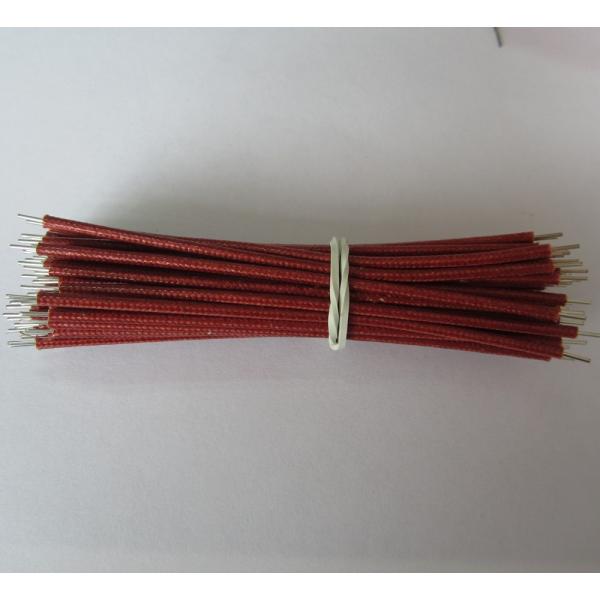 Quality UL3122 26AWG Fiberglass Silicone Rubber Wire Tinner Copper for sale