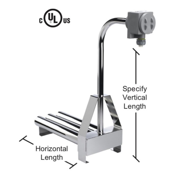 Quality Safety SmartOne PTC Immersion Heater Triple Metal Bottom Immersion Heaters for sale
