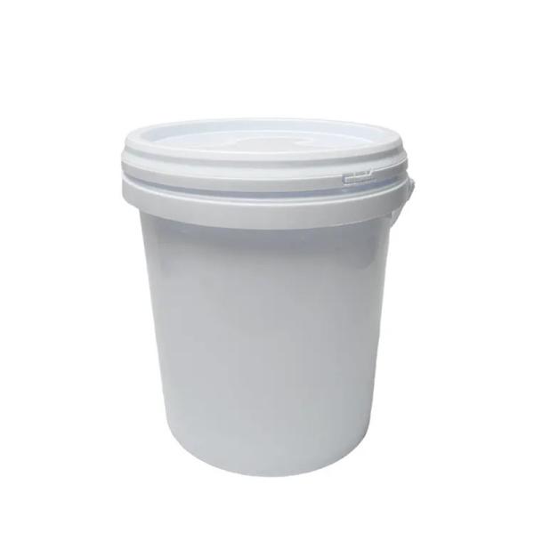 Quality Durable Lightweight Round Plastic Bucket With Lid Color Customization for sale