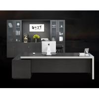 China Black Commercial Office Furniture , Office Desk Furniture Multi Functional Modular factory