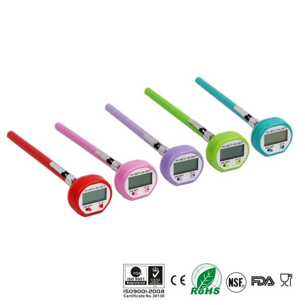 Quality Kitchen Instant Read Electronic Barbecue Bbq Thermometer Digital Meat Thermomete for sale