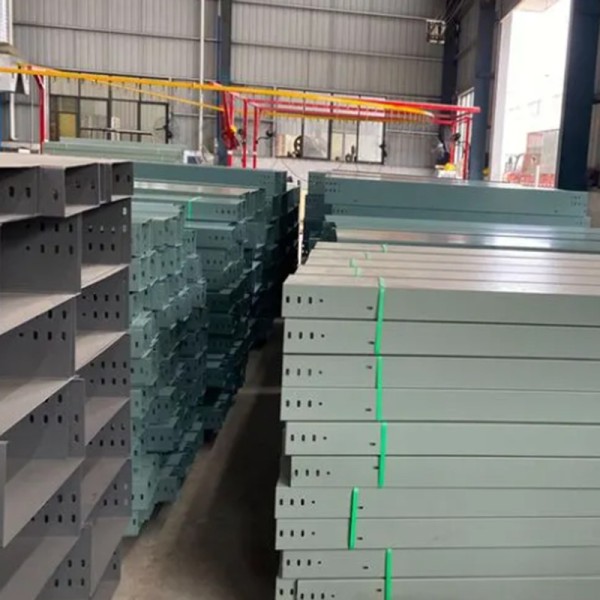 Quality Wall Mount Solid Cable Tray 50mm Height Organized and Neat for Indoor Installati for sale