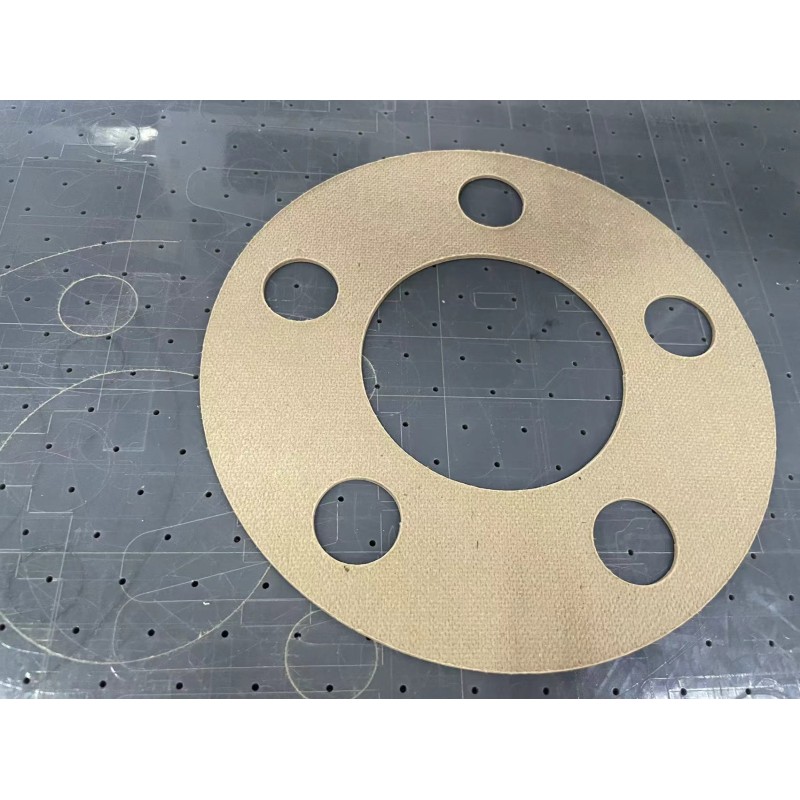 Pressboard Graphite gasket cutting machine sealing pipe flanges, heat exchangers, valve covers