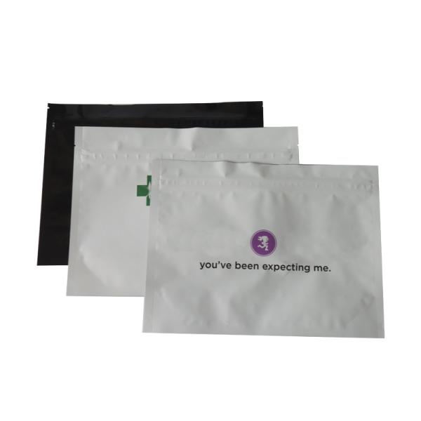 Quality Matte Glossy Mylar Weed Packaging Exit Bag Child Proof for sale