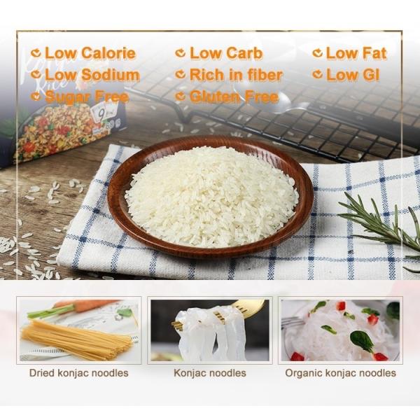 Quality 100% Natural Konjac Noodles White Noodles for Customer Requirements for sale