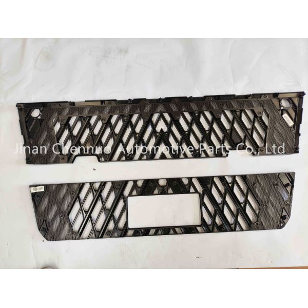 Quality AZ16D424000001 Shandeka C9H Bumper Grille With Radar Heavy Duty Truck Parts for sale