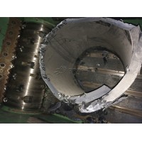 Quality Waste Large SS 800 HDPE Plastic Shredder Machine Bottle SKD11 for sale