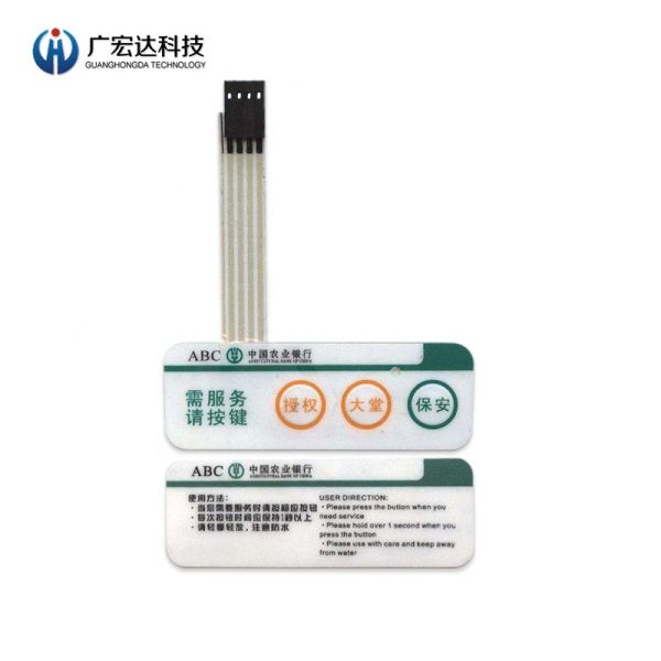 Quality Control Keypad DIY Circuit Print Overlay Graphic Keyboard 300k~ 2kk Hits for sale