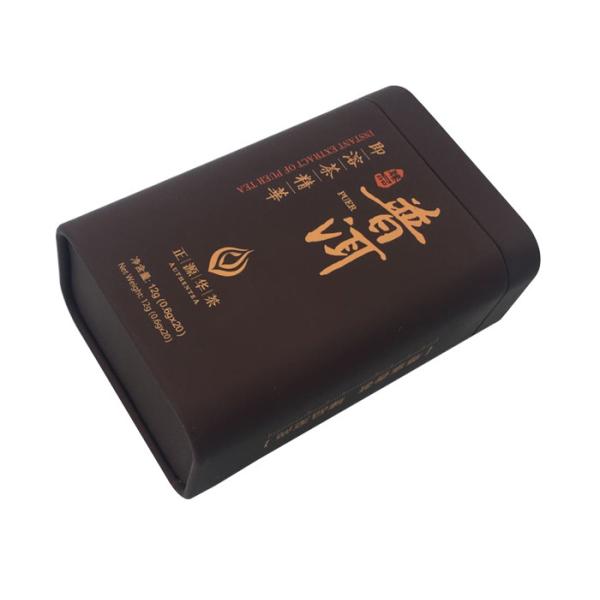 Quality Recycled 12g Tin Plate Tea Gift Box With Lid for sale