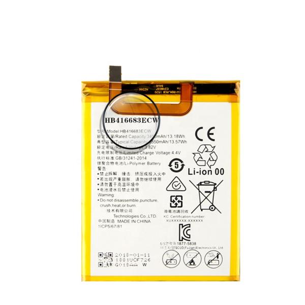 Quality HB416683ECW Huawei Mobile Phone Battery 3450mAh Huawei Nexus 6p Battery for sale