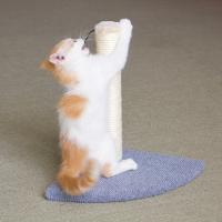 Quality OEM Eco Friendly 13.39" Fabric Cat Scratching Post for sale