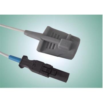 Quality Spacelabs Adult Spo2 Sensor Black Mental 7 Pin Connector Import Chips for sale