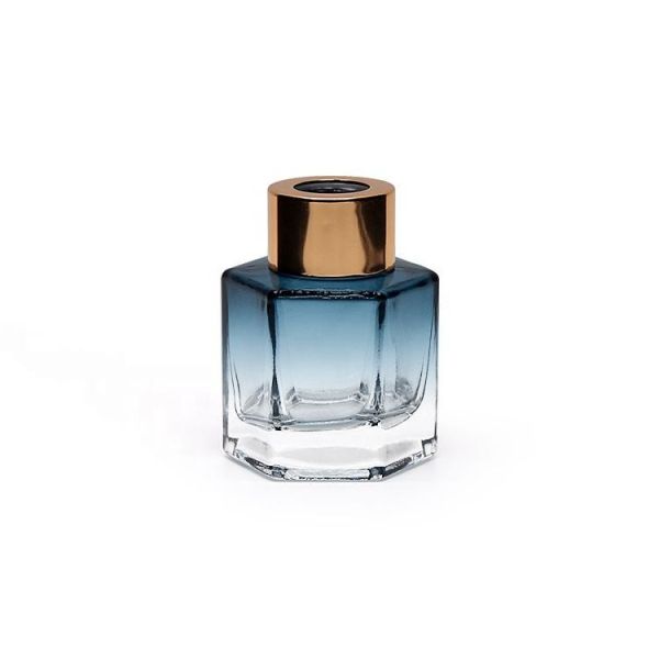 Quality Hexagon Shape Small Reed Diffuser Bottles Home Decorative Diffuser Bottles 50ml for sale