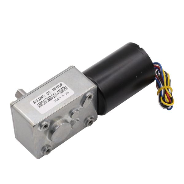 Quality 5840-3650 40rpm BLDC Brushless DC Gear Motor High Torque Silent For Curtain Machine for sale