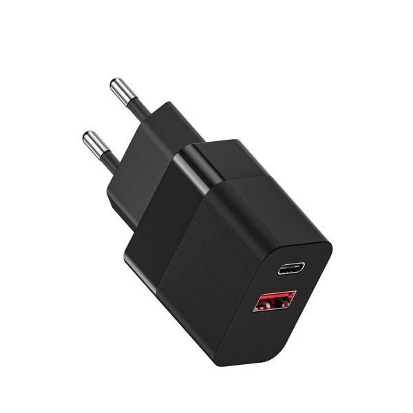 Quality Dual Port Fast Charging Type C Wall Plug Adapter 25W for Samsung Galaxy for sale