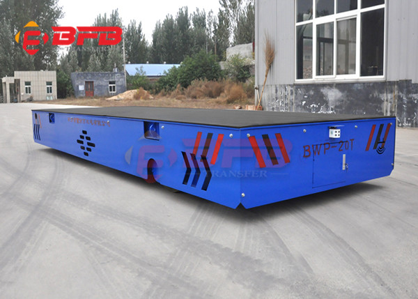 Quality Steel Coil 50 Tons Flatbed Steerable Transfer Trolley for sale