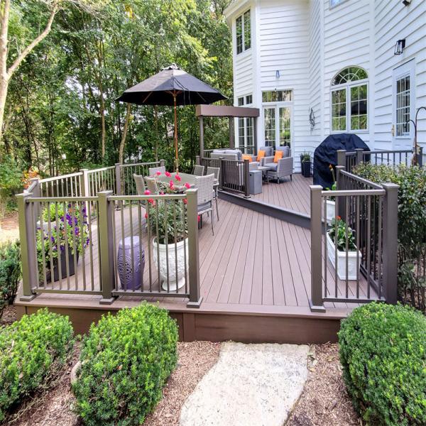 Quality Custom Aluminum Railing with Sanding Galvanized Surface Treatment for sale