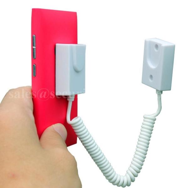 Quality Retractable Magnetic Coiled Anti Theft Pull box Retractor Tether for sale