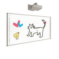 Quality 81 82 inch Interactive Whiteboard IWB Finger touch Ceramic Nano surface for sale
