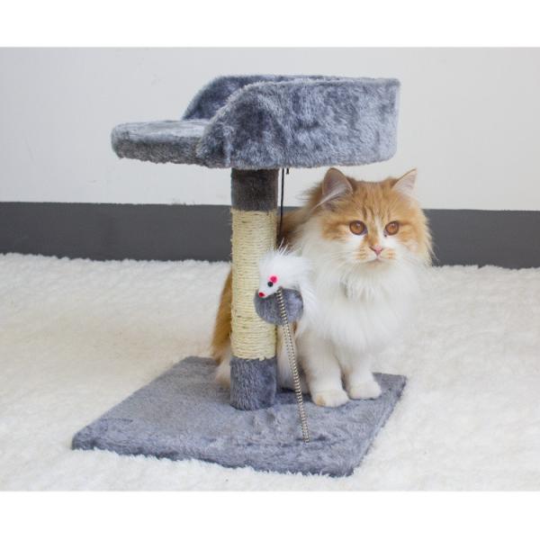 Quality 34cm Interactive Sisal Cat Scratching Post for sale