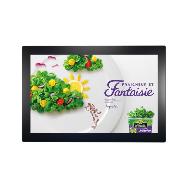 Quality 27 Inch Portable Monitor Touchscreen Wall Mount For Restaurant Advertising for sale