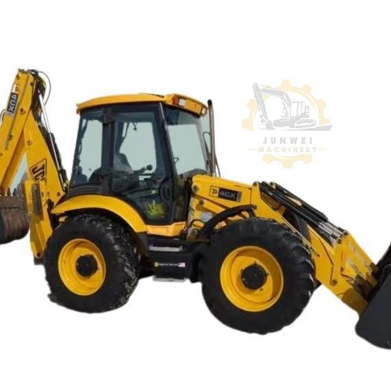 Quality Drive Type 4-wheel Drive Backhoe Excavator Loader 4x4 JCB 4CX 3CX for United States for sale