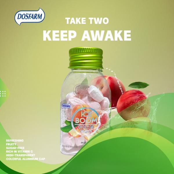 Quality Patent Triangle Bottle Zero Sugar Vitamin C Tablets Multi Flavors for sale