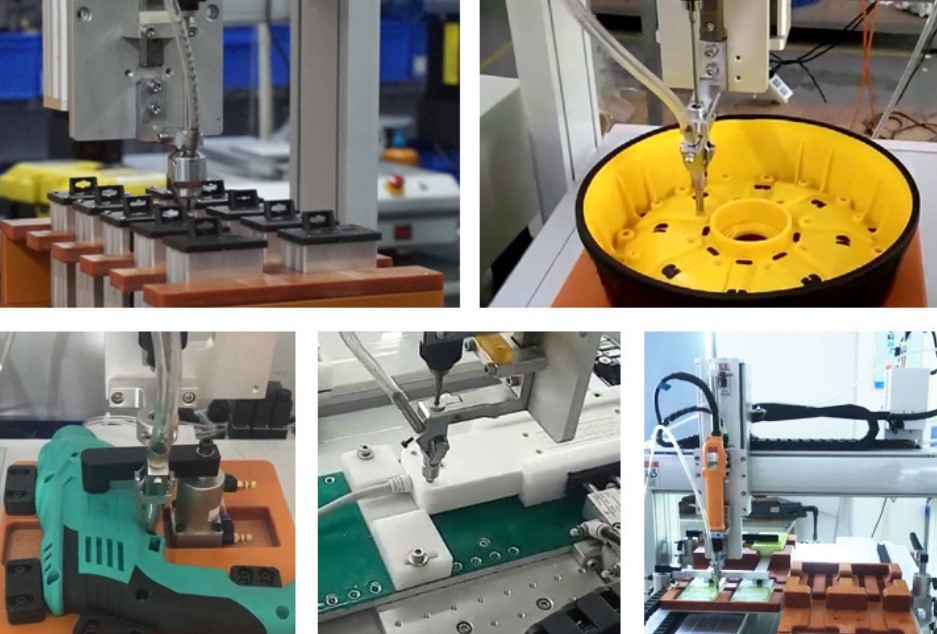 6 Axis Operation with Moving Range of 600*300*300*100*100mm for Screw Locking Machine