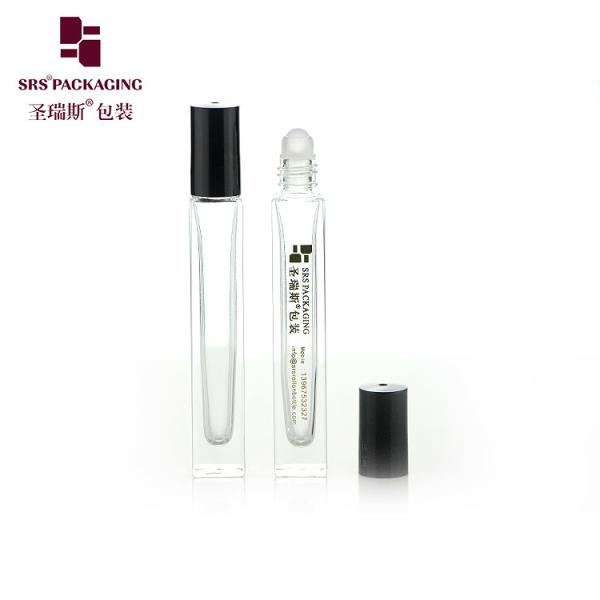 Quality GB2-10ml Glass Empty Perfume Roller Bottle No Leakage With Plastic Screw Cap for sale