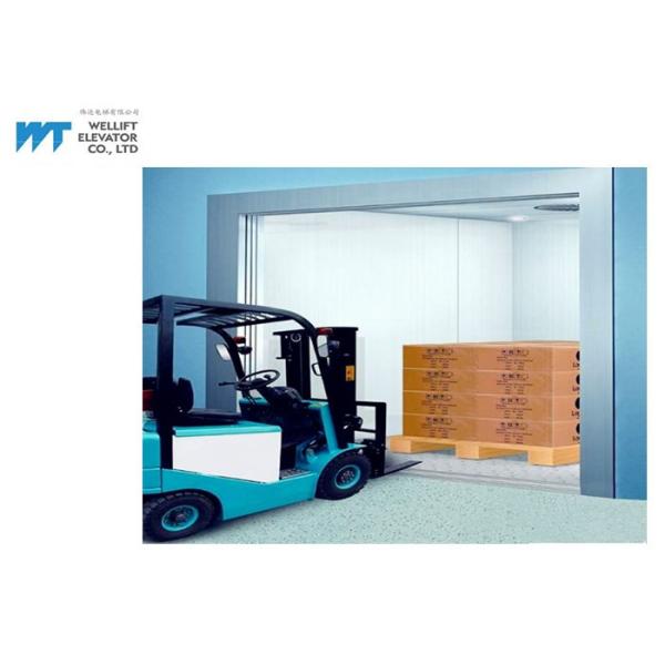 Quality Energy Saving Freight Lift Elevator Super Wide Cabin Firm Durable Max Journey 60M for sale
