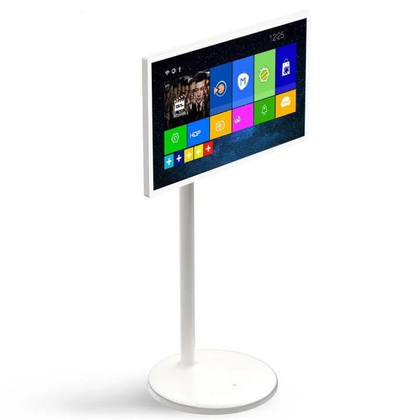 Quality 24 Inch Portable Floor Stand Touch Screen Digital Kiosk with Android NFC and for sale