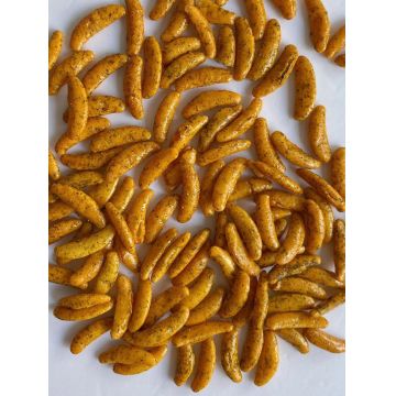 Quality Crescent Shape Japanese Rice Crackers Puffed Seaweed Rice Cracker for sale
