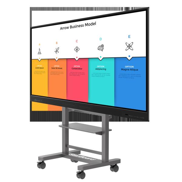 Quality Black Color Portable Interactive Whiteboard with Manual Calibration USB for sale