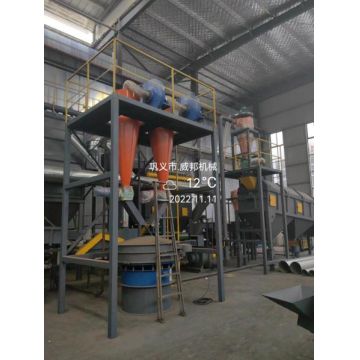 Quality waste lithium ion battery recyling machine 1.5tons per hour for sale