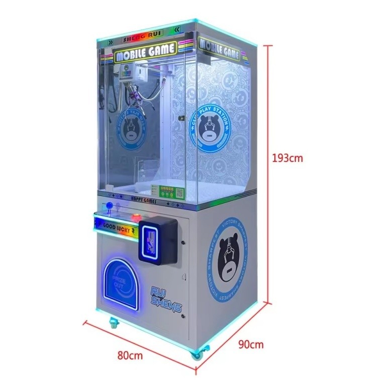 Quality 110V/220V/230V Amusement Park Arcade Plush Doll Claw Machine Toy Claw Crane Game for sale