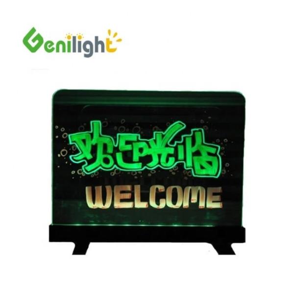 Quality Powerful Hanging Chalk Board with 46 Flash Modes and Tempered Glass CE for sale