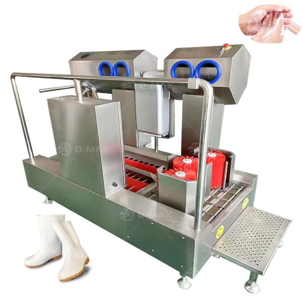 Quality Food Industry Boot Washer Machine with Hand Sanitizer and Versatile Cleaning for sale