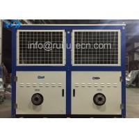 Quality 44hp V Type Compressor Semi Hermetic Condensing Unit For Industrial Chiller Room for sale
