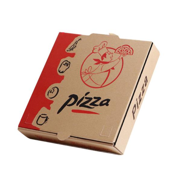 Quality Takeaway Insulated 12x12 Pizza Boxes Octagonal Triangle Corrugated Paper for sale