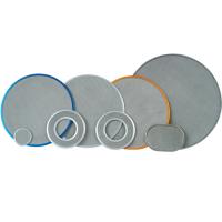 Quality Stainless Steel Mesh Filter Disc Round Edge Covered for sale