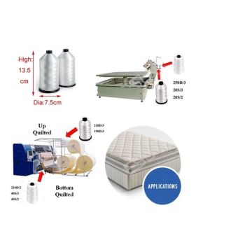 Quality High Tenacity 150D/3 Sewing Thread for Quilting Mattress Exporter in Polyester for sale