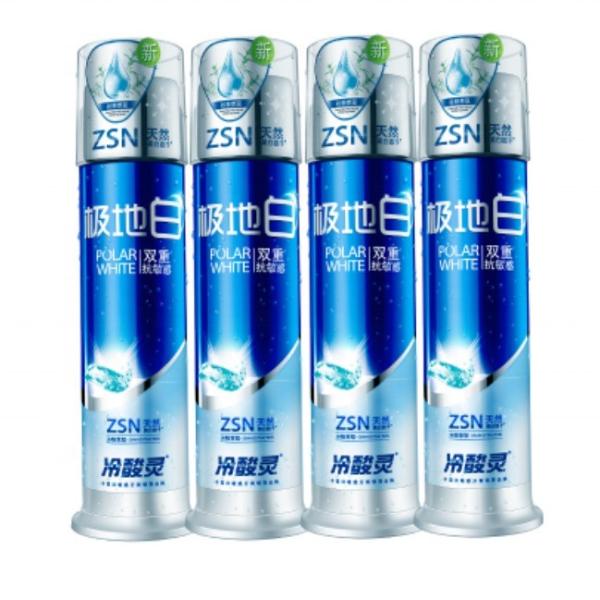 Quality Customize Logo Airless White Pump For Toothpaste Tube Bottle with Offset for sale