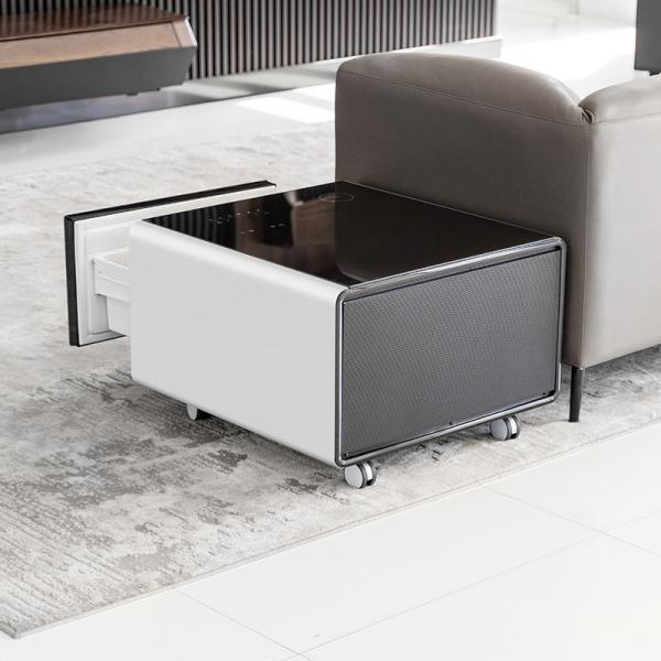 Quality Modernize Your Living Room with This Smart Touch Screen Table Mini Fridge and for sale